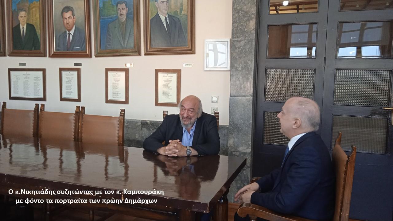 Για τον τουρισμό συζήτησε με το δήμαρχο Ρόδου Αντώνη Β. Καμπουράκη ο ...