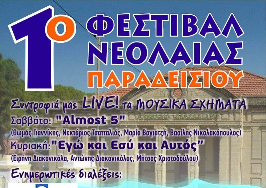 Στις 29 και 30 Οκτωβρίου το 1ο Φεστιβάλ Νεολαίας στο Γυμνάσιο ...