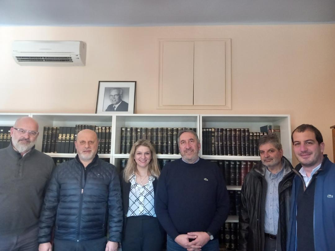 Με τη διοίκηση του Δικηγορικού Συλλόγου Κω συναντήθηκε η υποψήφια ...