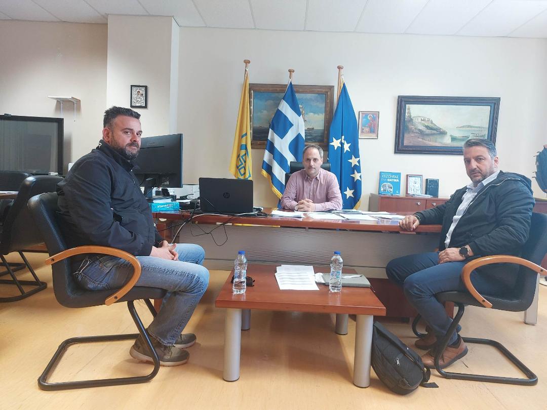 Με το διοικητή του Νοσοκομείου Ρόδου συναντήθηκε ο πρόεδρος του ΕΚΡ Π ...