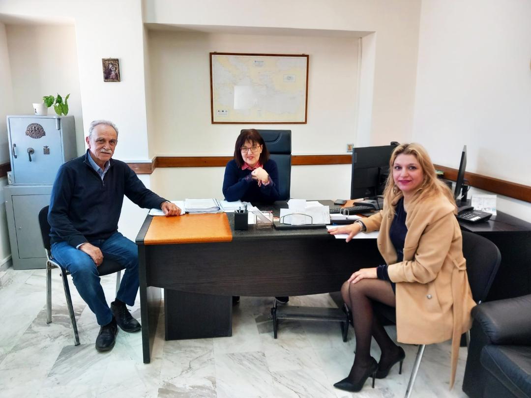 Στη Διεύθυνση Αγροτικής Οικονομίας και Κτηνιατρικής η Κατερίνα Βολονάκη ...