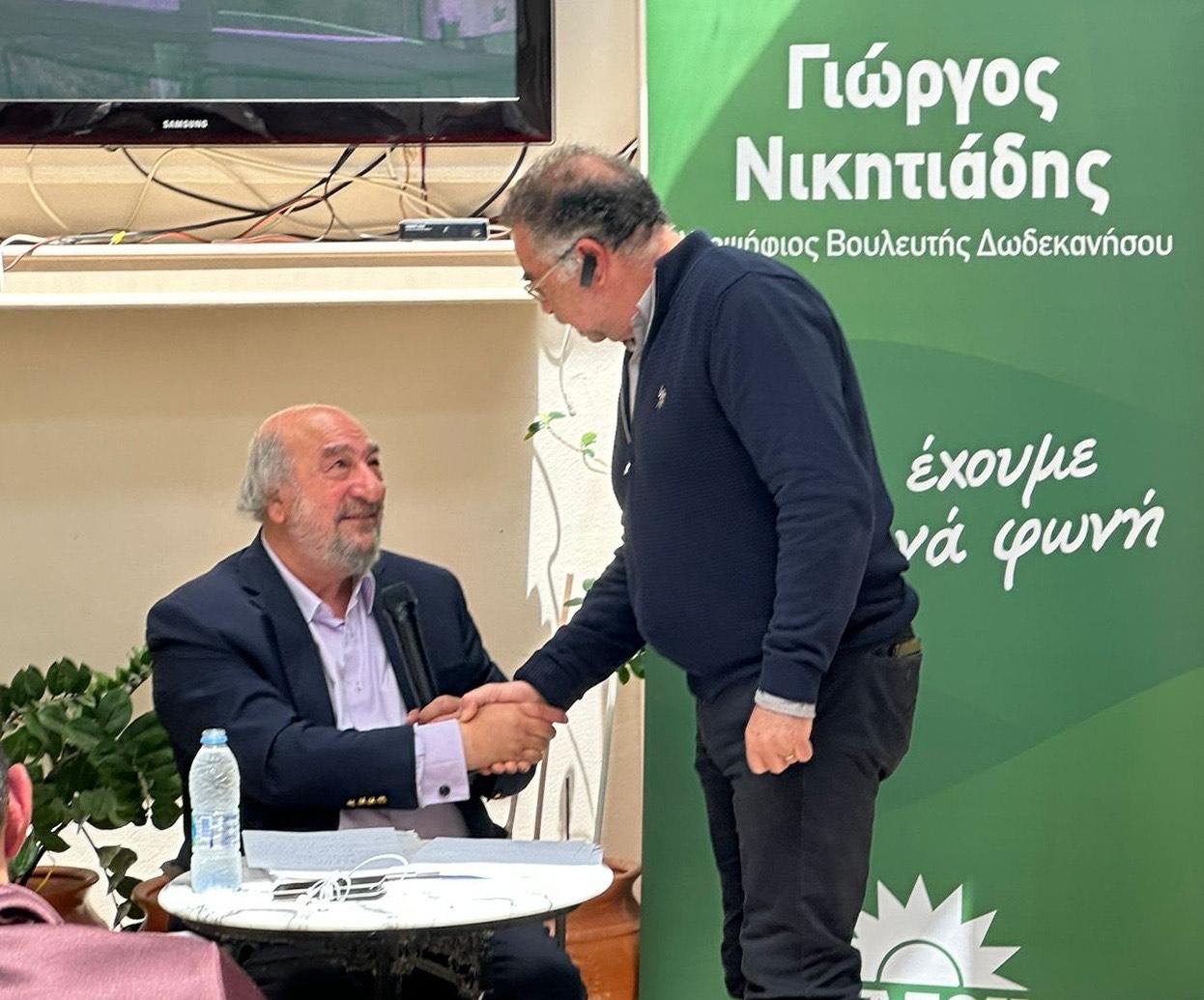 Γ. Νικητιάδης από την Αστυπάλαια: Μόνο με ισχυρό ΠΑΣΟΚ στη Βουλή ...
